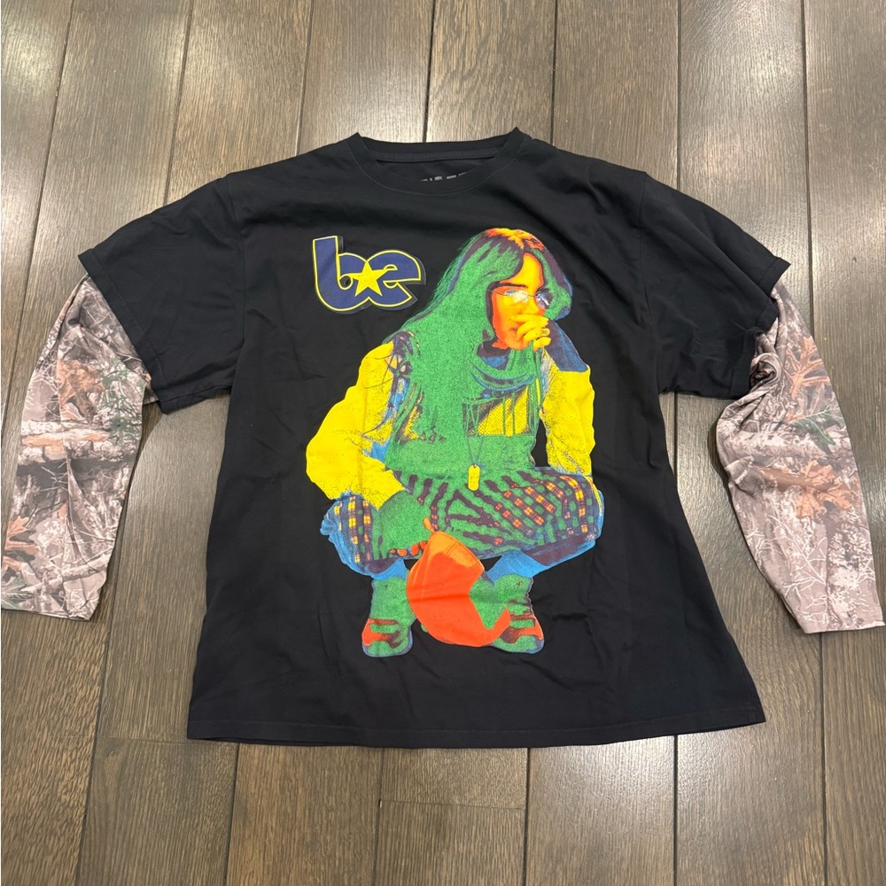 Billie Eilish Hit Me Hard And Soft Tour Camo Layered … - Gem
